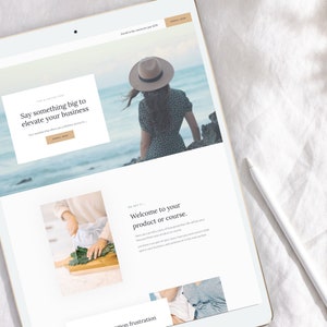 Sales Page Responsive Wordpress Template Elementor Template Wordpress ...