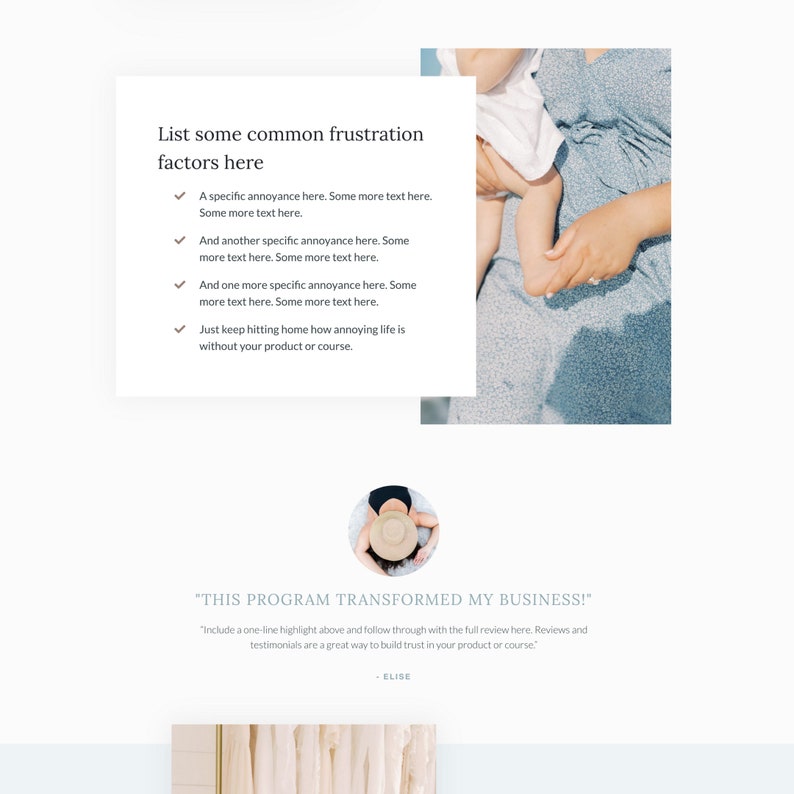 Sales Page Responsive Wordpress Template Elementor Template Wordpress ...