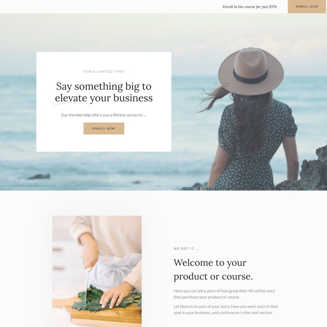 Sales Page Responsive Wordpress Template Elementor Template Wordpress ...