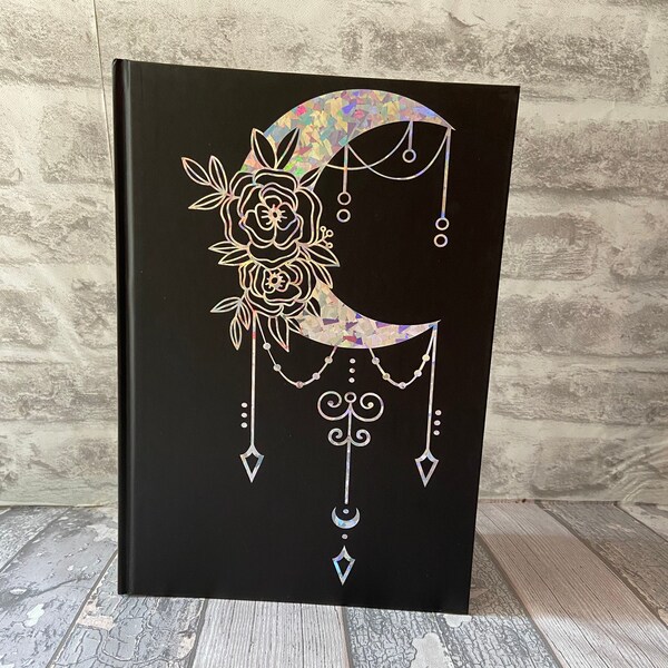Moon Notebook - Etsy UK
