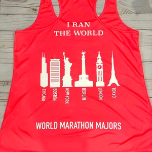 World Major Marathon Tank Running Tank Who Runs the World Womens and ...