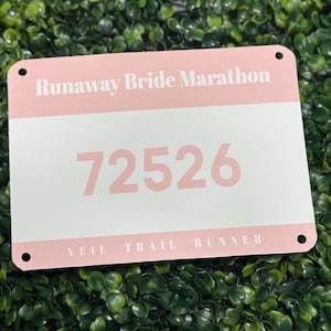 Custom Race Bib, Waterproof Tearproof Race Bib, Bibs for Runners - Etsy