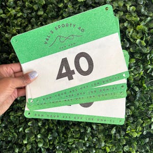 Custom Race Bib, Waterproof Tearproof Race Bib, Bibs for Runners - Etsy