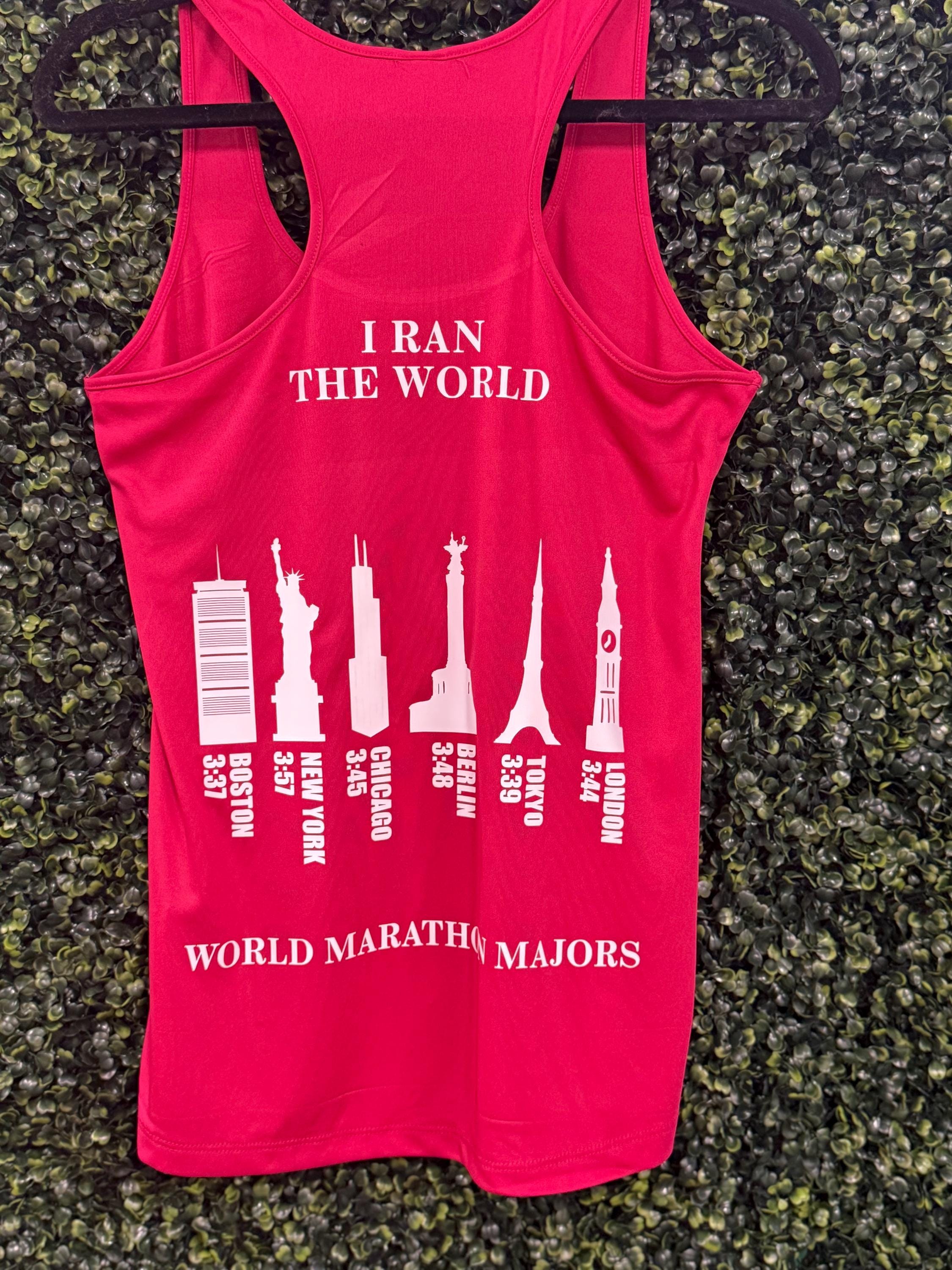 World Major Marathon Tank | Running Tank | Who Runs the World? | Women ...