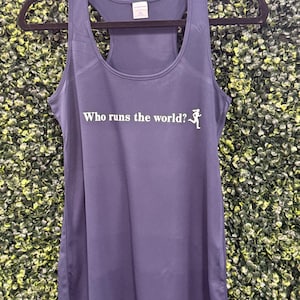 World Major Marathon Tank | Running Tank | Who Runs the World? | Women ...