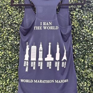 World Major Marathon Tank | Running Tank | Who Runs the World? | Women ...