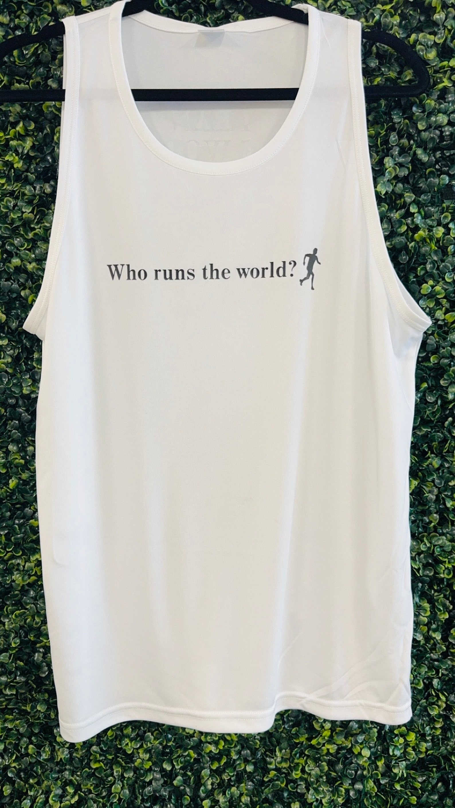 World Major Marathon Tank | Running Tank | Who Runs the World? | Women ...