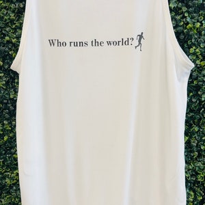 World Major Marathon Tank | Running Tank | Who Runs the World? | Women ...