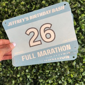Custom Race Bib, Waterproof Tearproof Race Bib, Bibs for Runners - Etsy
