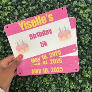 Custom Race Bib, Waterproof Tearproof Race Bib, Bibs for Runners - Etsy