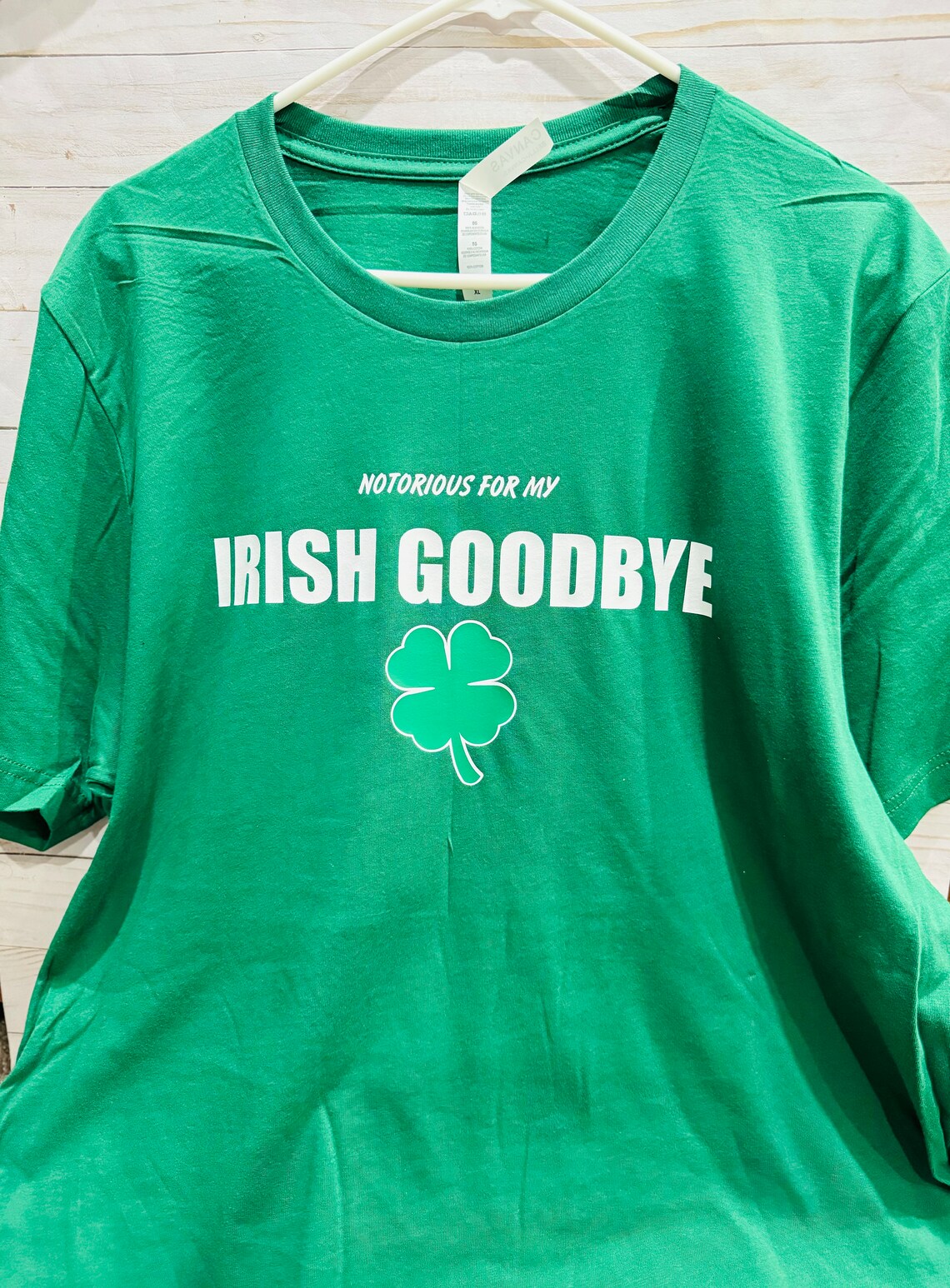 Notorious Irish Goodbye, St Patrick's Day Tshirt - Etsy