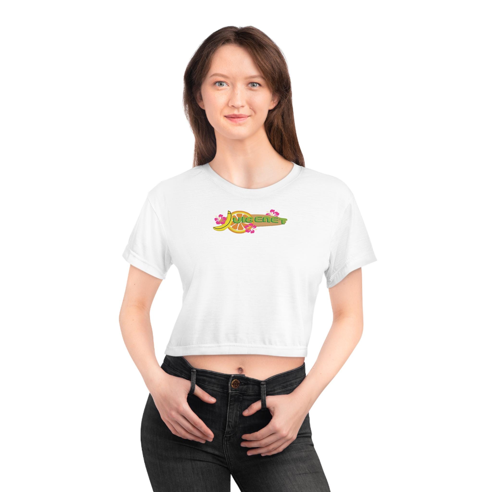 Juice Net Logo Crop Top H2O: Just Add Water Inspired Lightweight ...