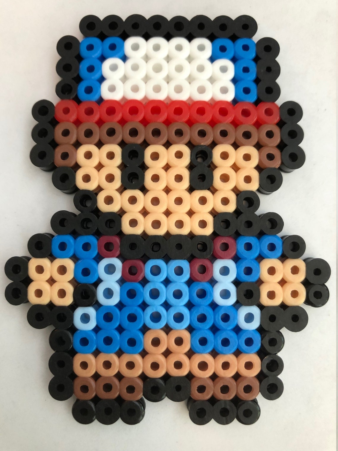 Stranger Things Dustin Perler Bead magnet Optional - Etsy