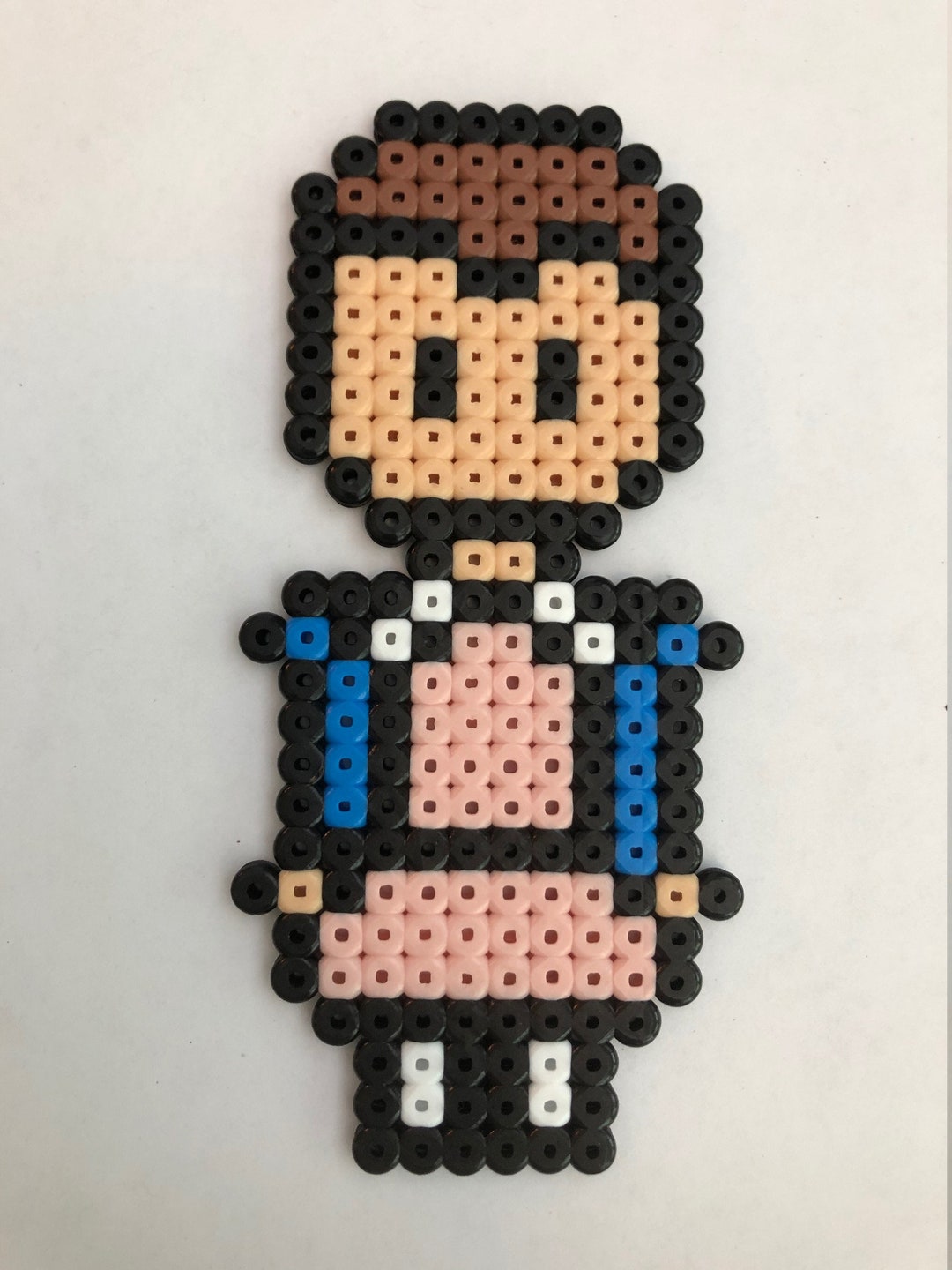 Stranger Things Eleven Perler Bead Art magnet Optional - Etsy