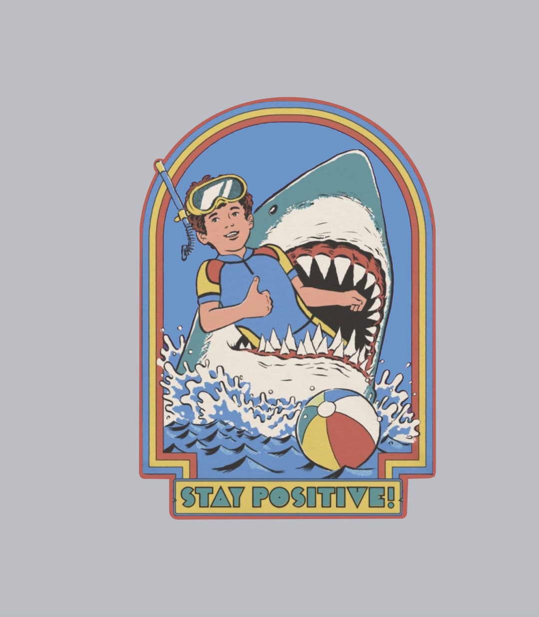 Magnet Fridge / Car , Stay Positive - MAGNET - Etsy