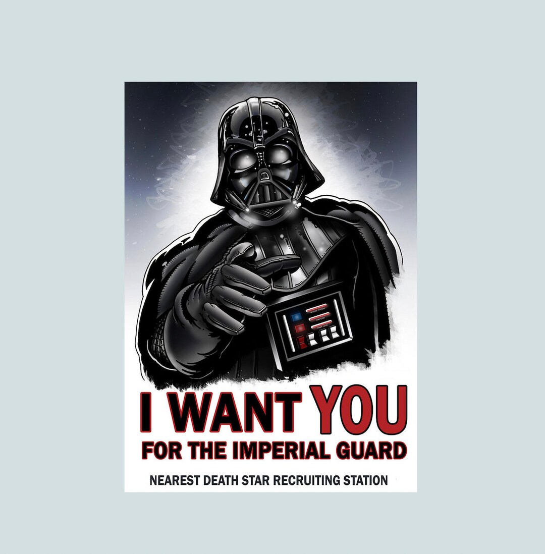 Fridge Magnet, Darth Vader, I Want You for the Imperial Guard - MAGNET ...