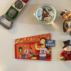 Fridge Magnet the Leftortum - Lord Love a Lefty - Ned Flanders, LEFT ...