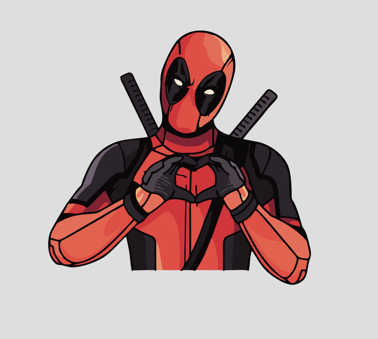 Car Magnet, Deadpool Face Love Heart Peace - MAGNET - Etsy