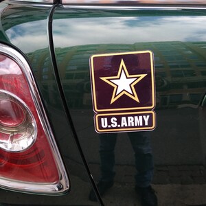 Car Magnet United States U.S. Army (no Residue, Easy to Relocate) - USA ...