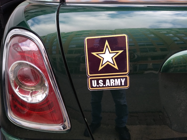 Car Magnet United States U.S. Army (no Residue, Easy to Relocate) - USA ...