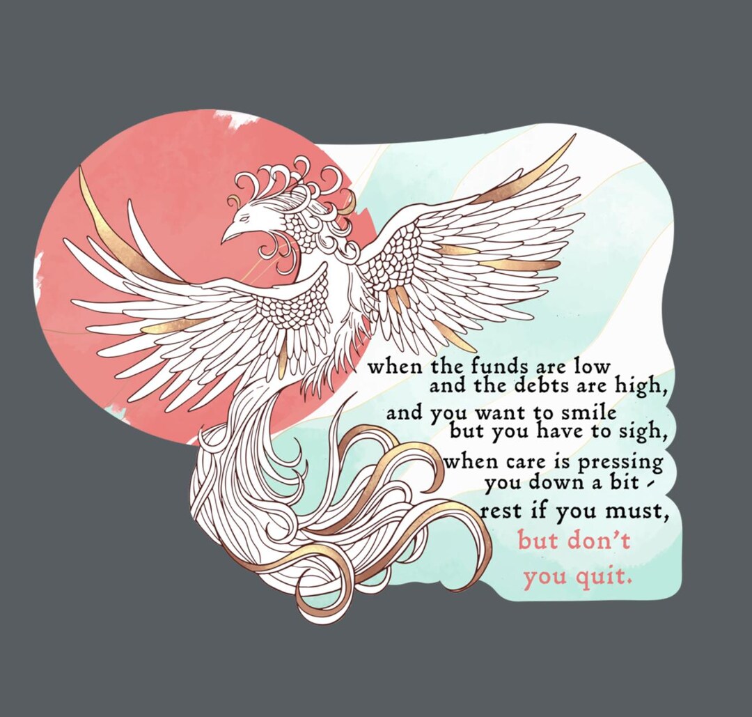 Fridge Magnet, Don't Quit Phoenix, Edgar Albert Guest Poetry - MAGNET ...