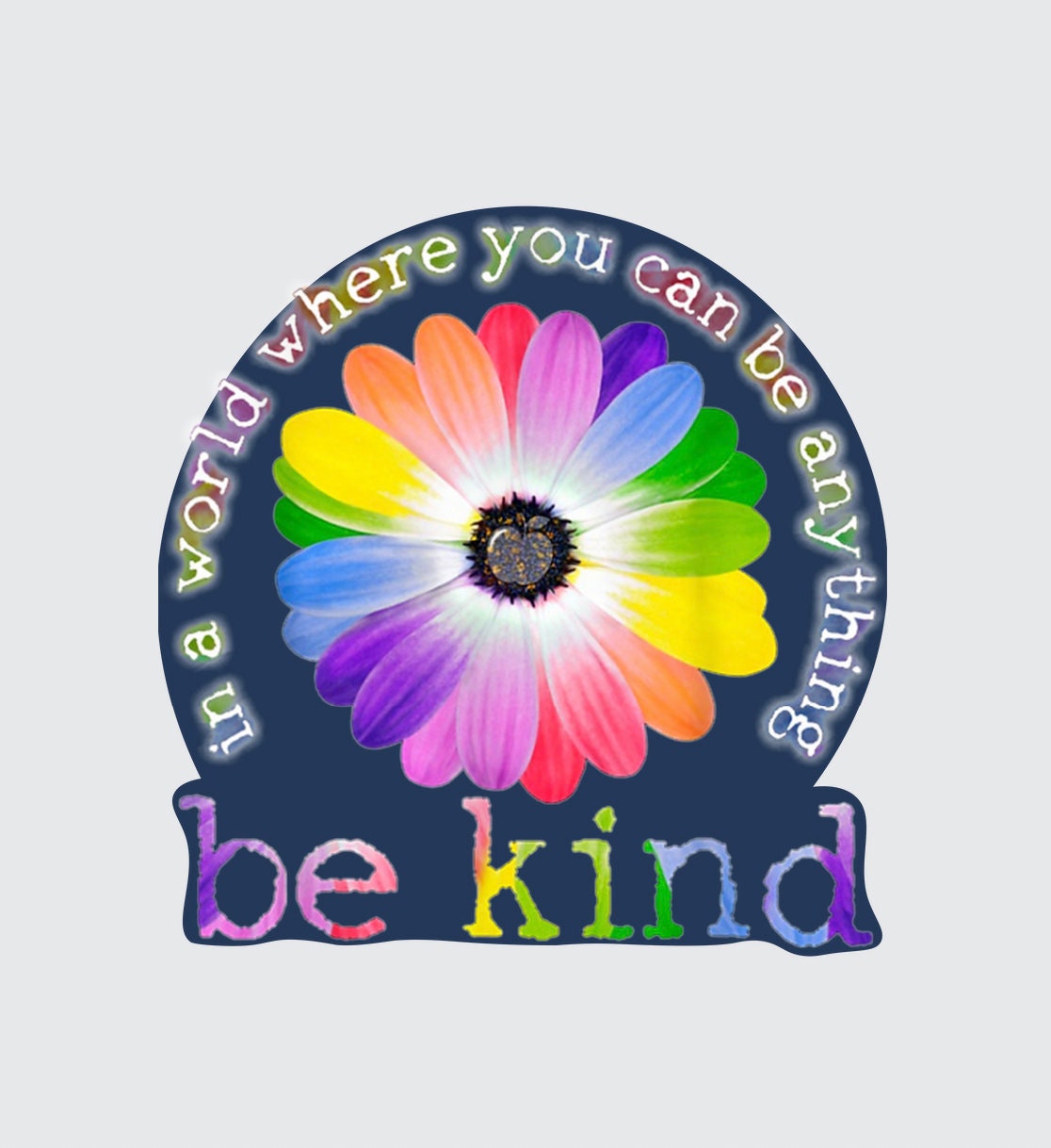 Car Magnet in a World Where You Can Be Anything Be Kind no - Etsy