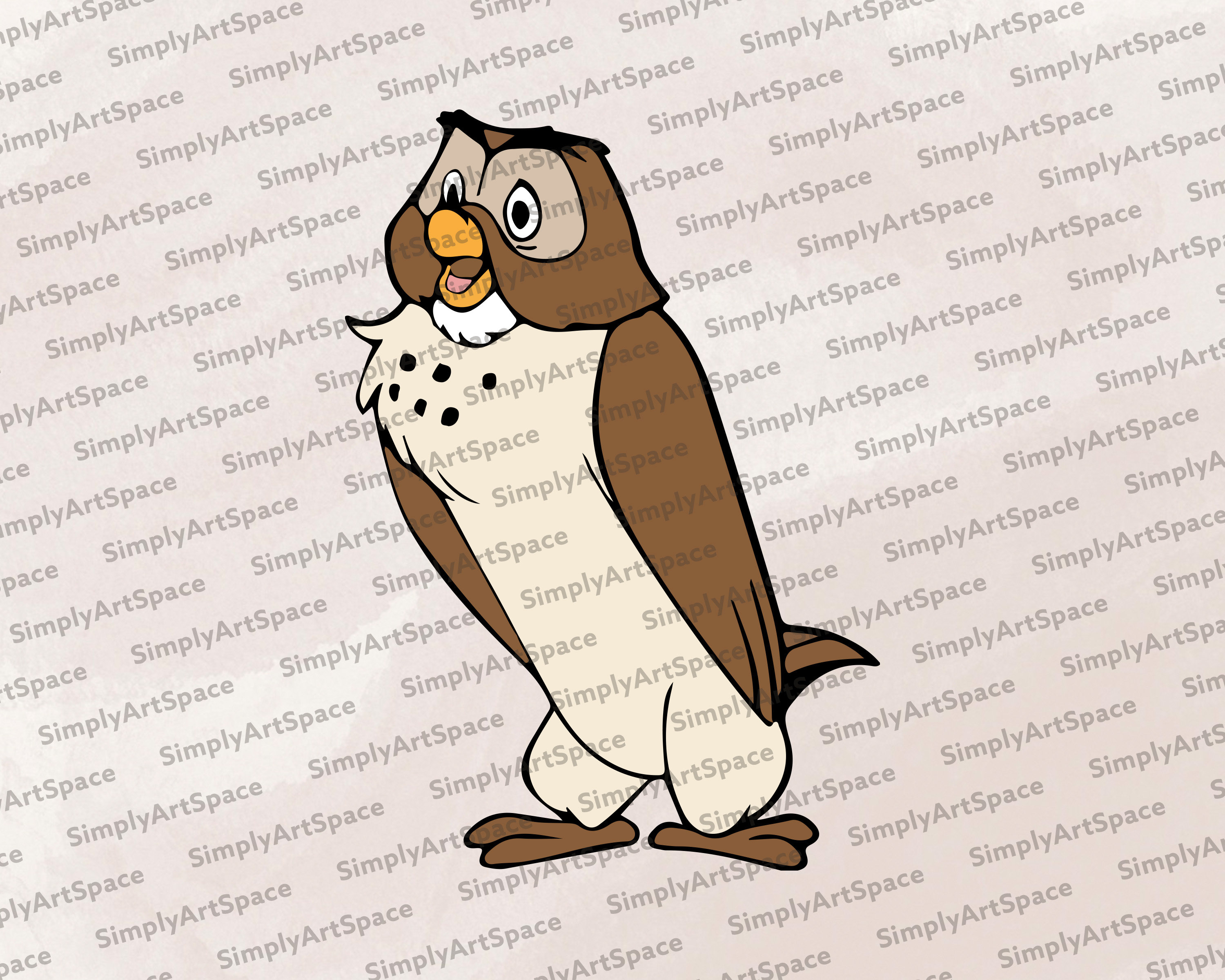 Owl - Winnie Pooh - Digital Download SVG File - Etsy