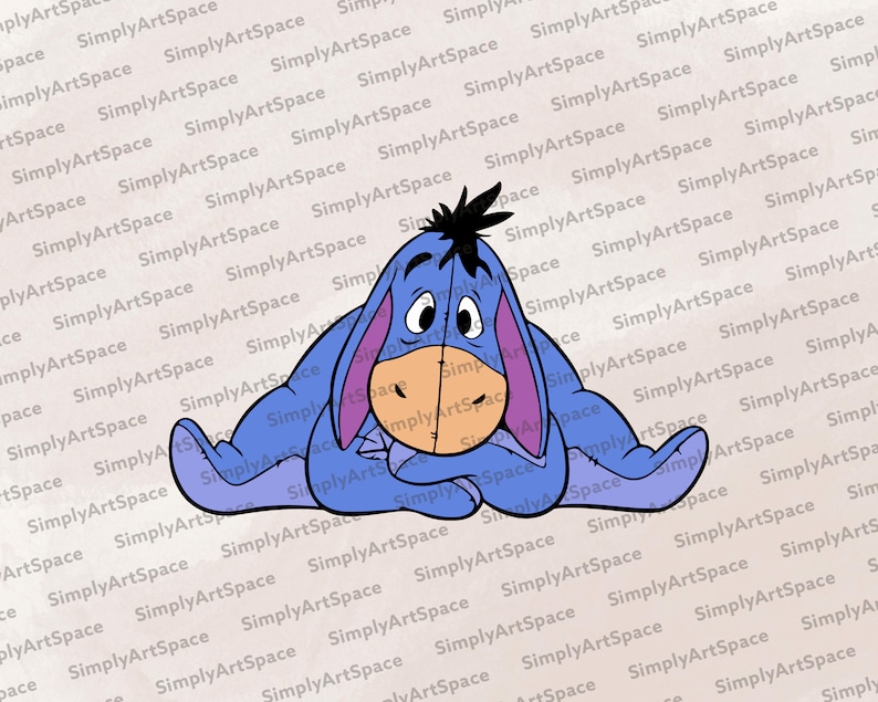 Eeyore - Winnie Pooh - Digital Download SVG File - Etsy
