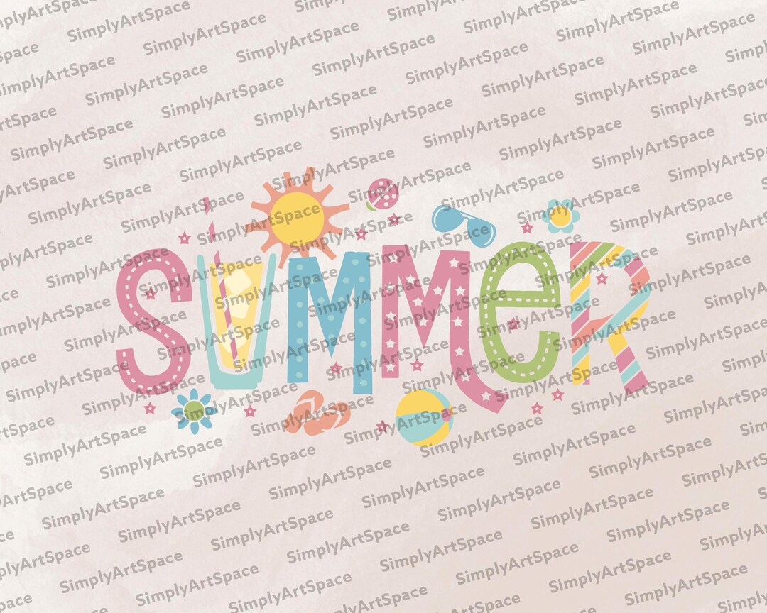 Summer SVG - Digital Download SVG File - Etsy
