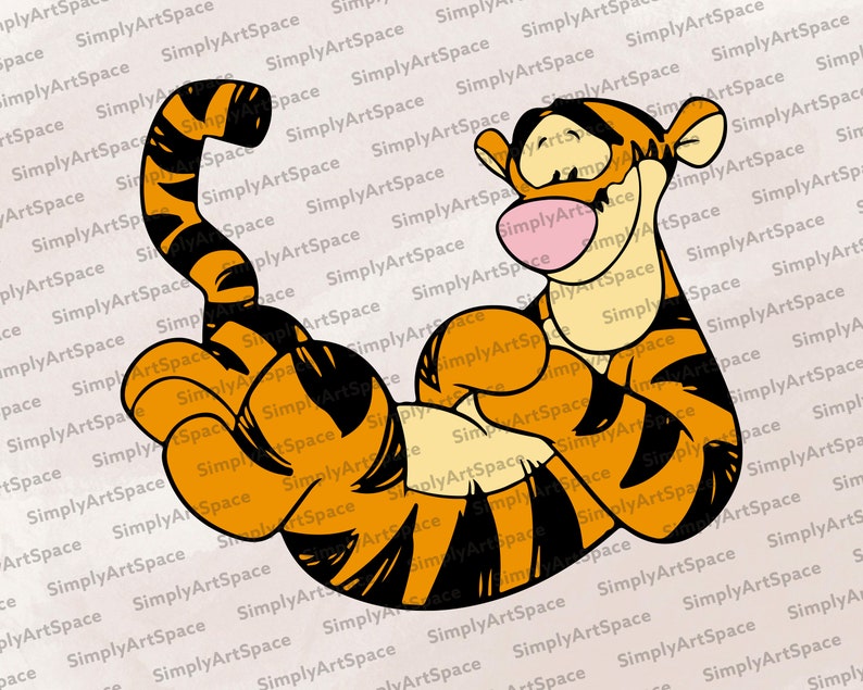 Tigger - Winnie Pooh - Digital Download SVG File - Etsy