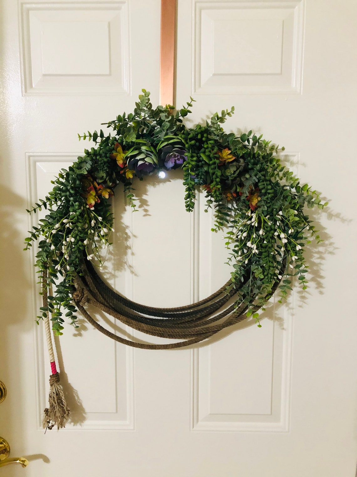 Custom Rope Wreath - Etsy