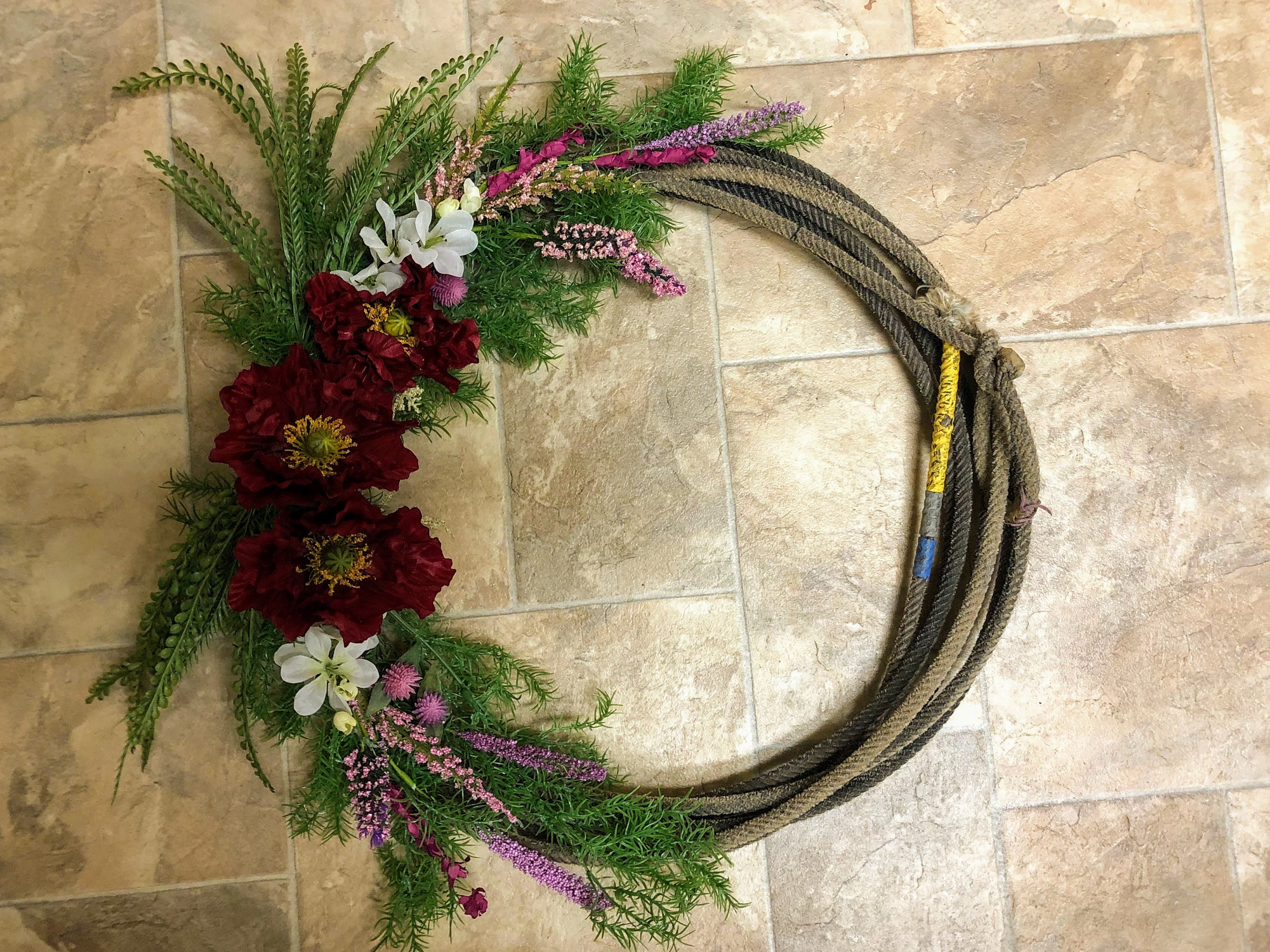 Custom Rope Wreath - Etsy