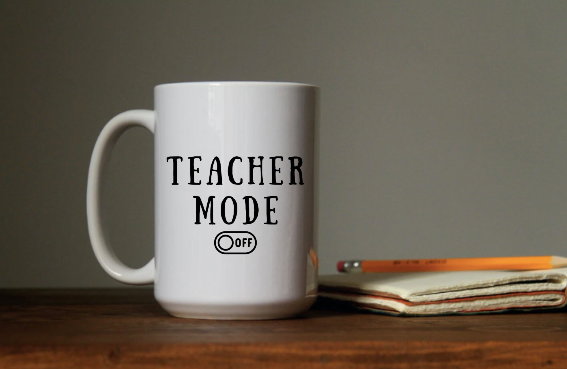 Teacher Mode off Premium SVG Instant Graphic Download for - Etsy