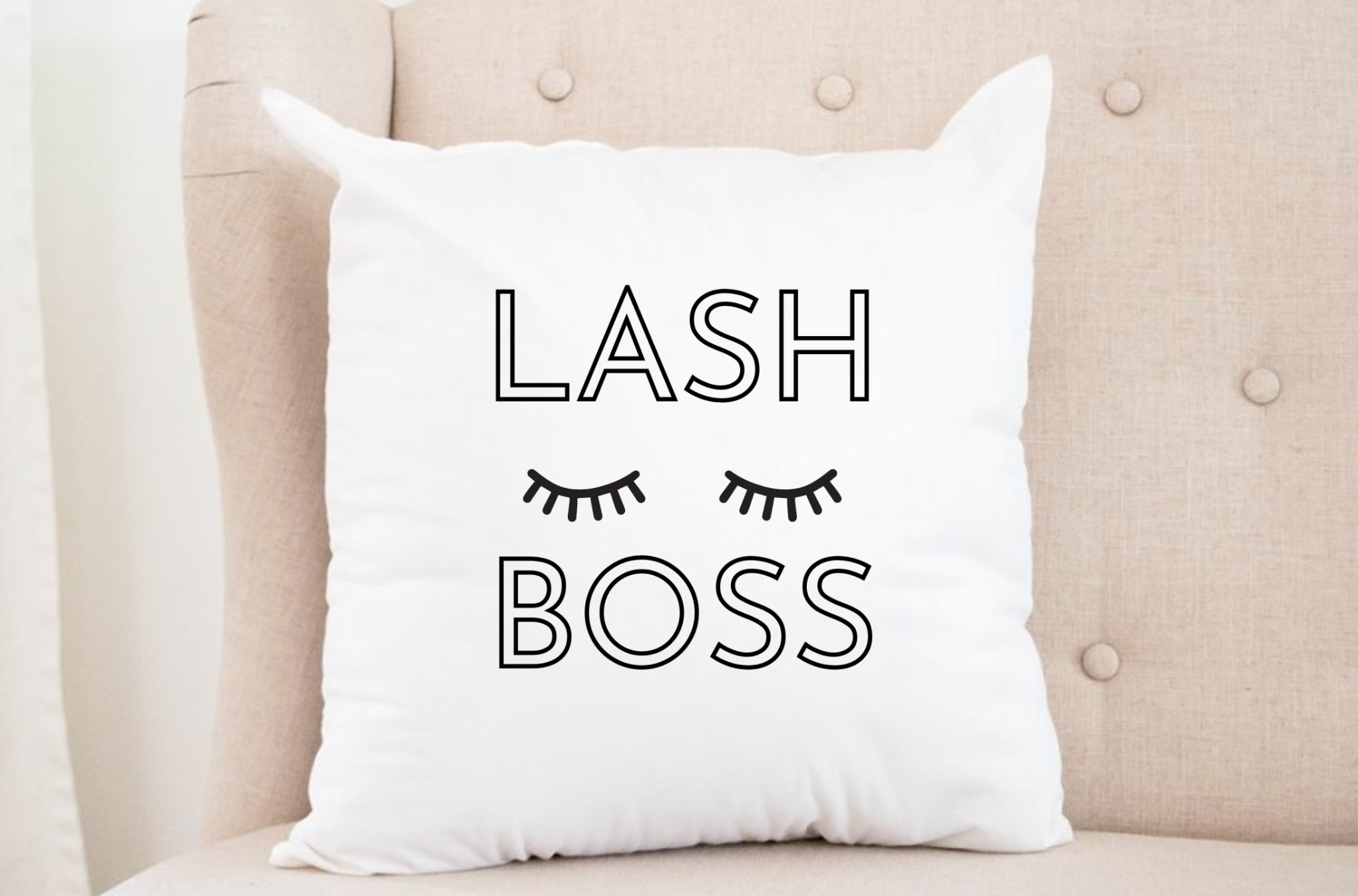 Lash Boss Graphic Instant Download Print Cute Girl Eyelash - Etsy