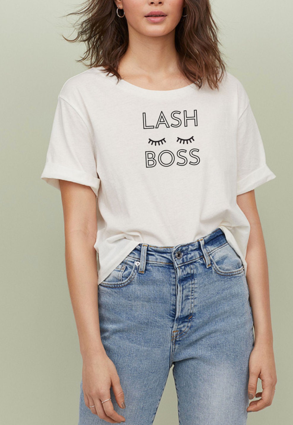 Lash Boss Graphic Instant Download Print Cute Girl Eyelash - Etsy