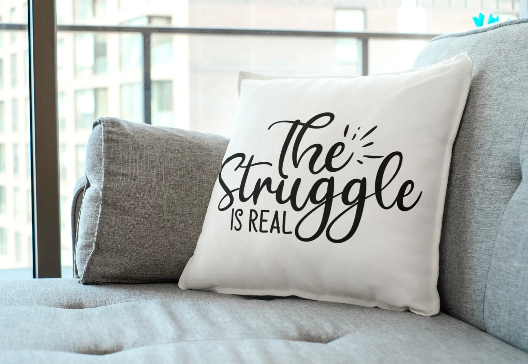 The Struggle is Real Premium SVG Instant Graphic Download | Etsy