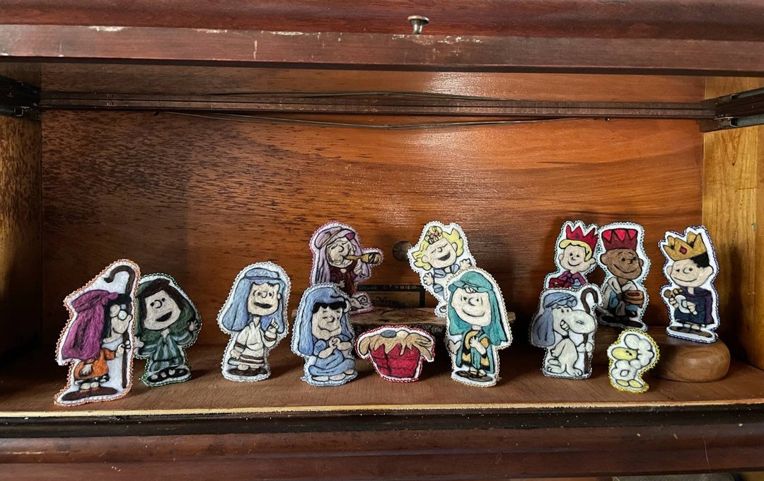 Charlie Brown Nativity Set - Etsy