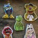 The Muppets Inspired Felted Ornament Collection - Etsy