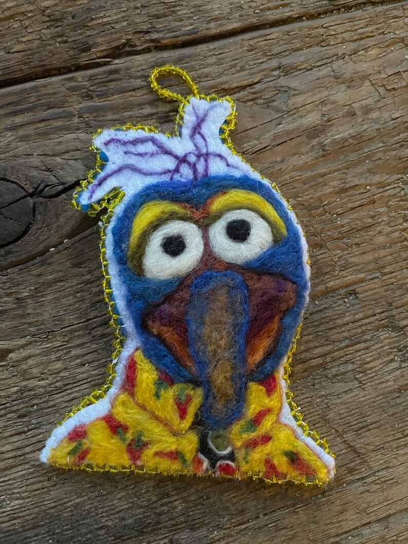 The Muppets Inspired Felted Ornament Collection - Etsy