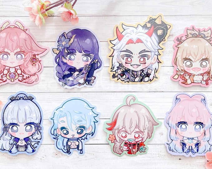 Genshin Impact Inazuma Character Masks - Etsy