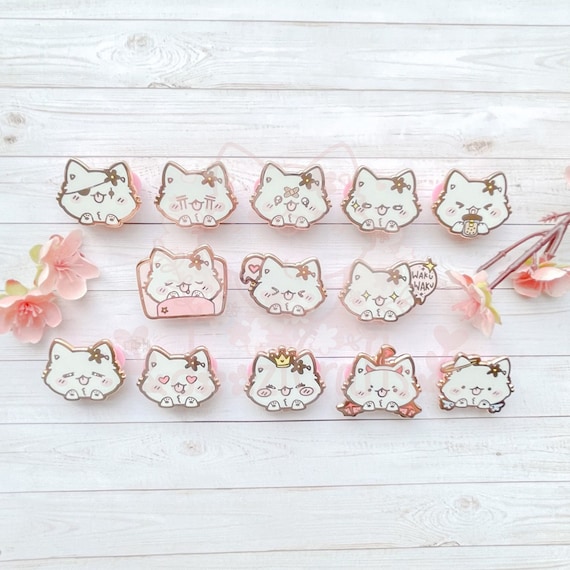 Gacha Doozi Emote Pins - Etsy