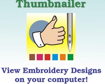Embrilliance Thumbnailer Embroidery Software (BB-EMT10) - Etsy