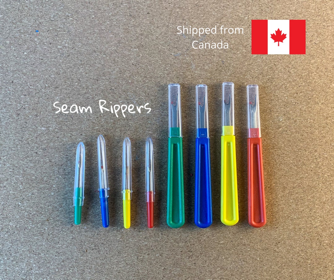 Colorful Seam Rippers, Large and Small Sizes, an Essential Sewing Tool ...