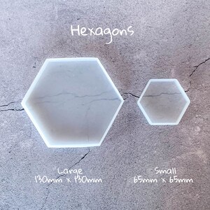 Geometric Silicone Molds for Resin: Coaster Shapes - Etsy