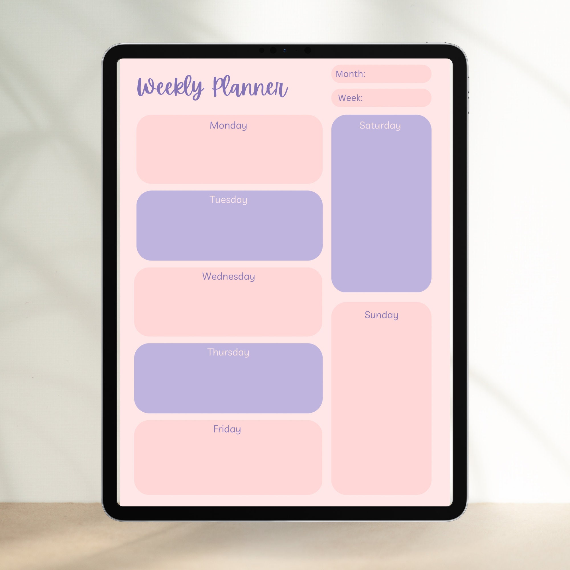 Daily/weekly Digital Planner Templates - Etsy