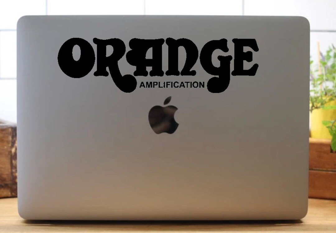 Orange Amplifier Logo Vinyl Decal Guitar Decal Music - Etsy