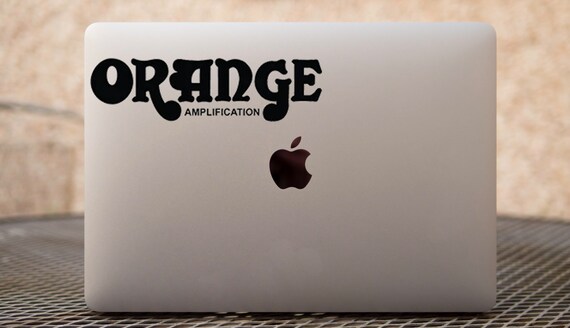 Orange Amplifier Logo Vinyl Decal Guitar Decal Music | Etsy