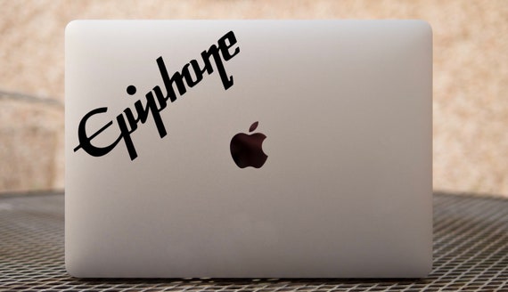 Epiphone Logo Vinyl Decal Guitar Decal Music Sticker - Etsy