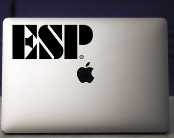 Esp Guitar Sticker - Etsy