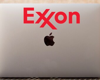 Exxon Logo - Etsy